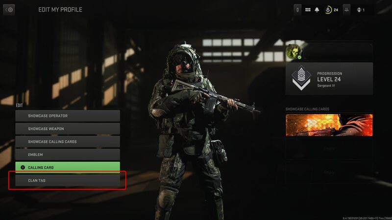 Call of Duty: Modern Warfare 2 - How To Change Clan Tag