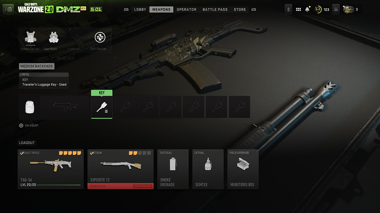 Warzone DMZ Key: Police Armory Location