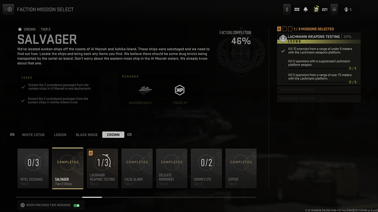 DMZ Salvager mission guide: Contraband Package locations