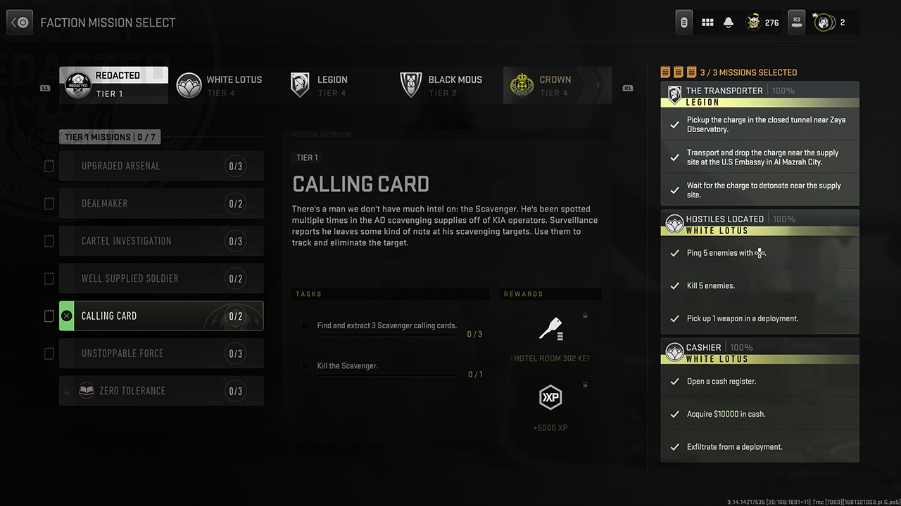 DMZ Calling Card guide: Find calling cards & kill Scavenger