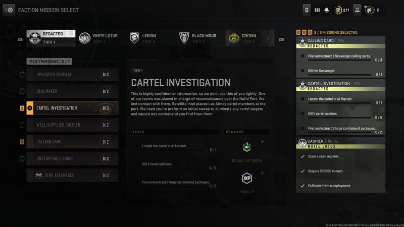 DMZ Cartel Investigation guide: Contraband package locations