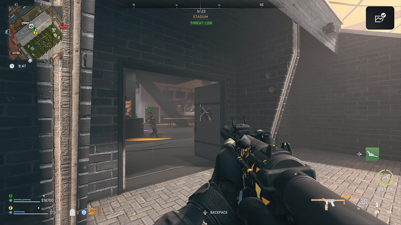 DMZ Vondel Key: Locker Room location
