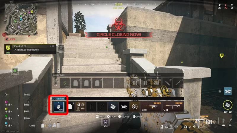 Warzone: How to take off Gas Mask in MW3 Season 1